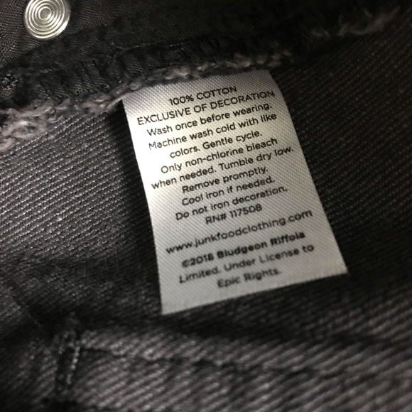 Junk Food Clothing | Skirts | Nwt Junk Food Denim Mini Skirt Def ...